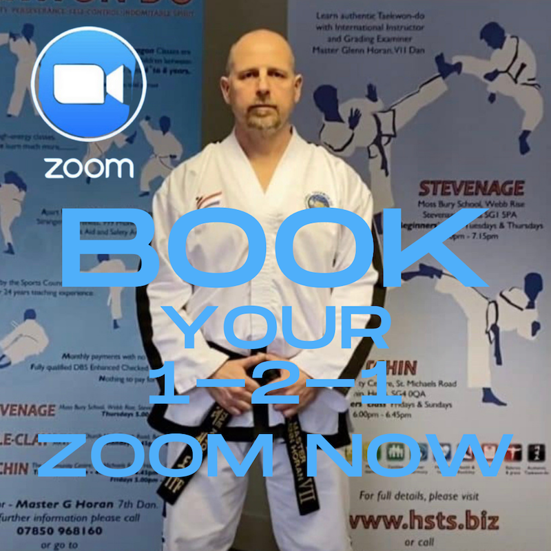 FREE 1:1 Zoom booking system ready - HSTS Taekwon-Do