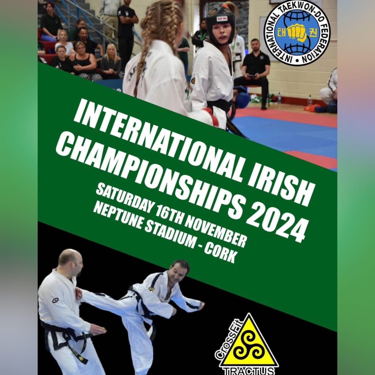 Irish International Championships Competitions - HSTS Taekwon-Do